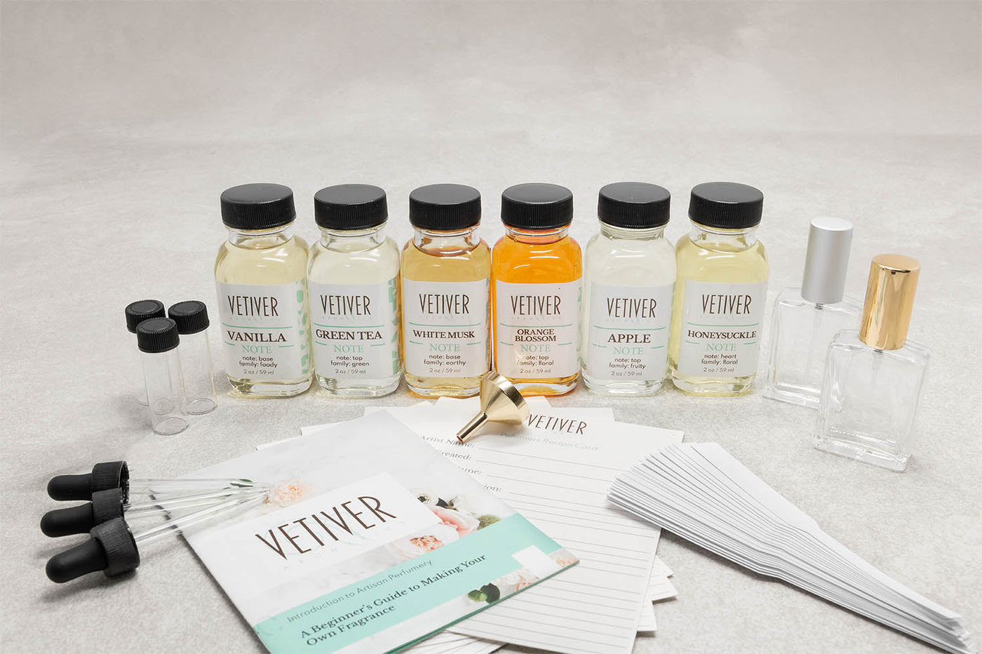 Vetiver Aromatics & Perfumery | Perfume Making Bar, Kits, and Supplies
