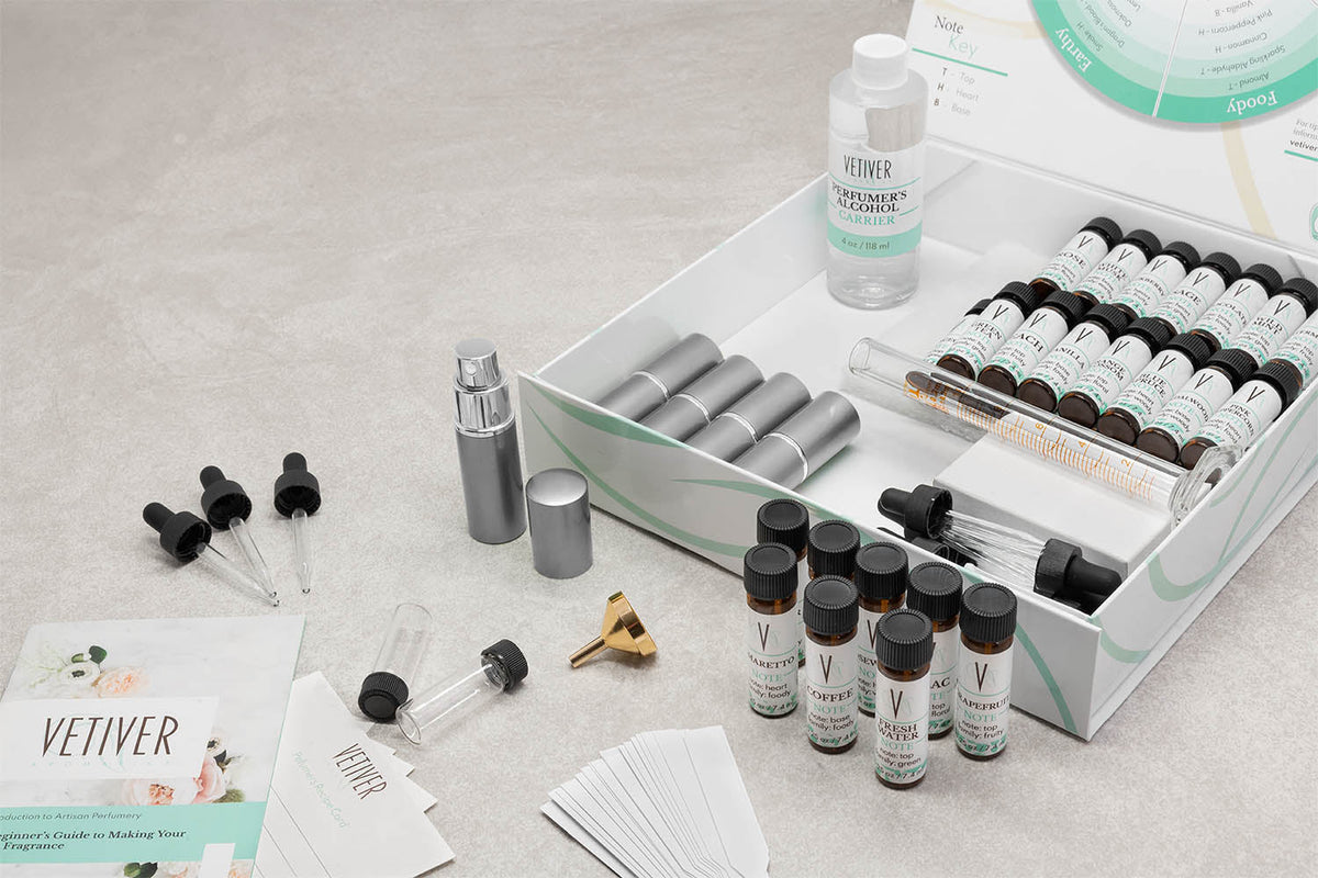 Vetiver Aromatics & Perfumery | Perfume Making Bar, Kits, and Supplies