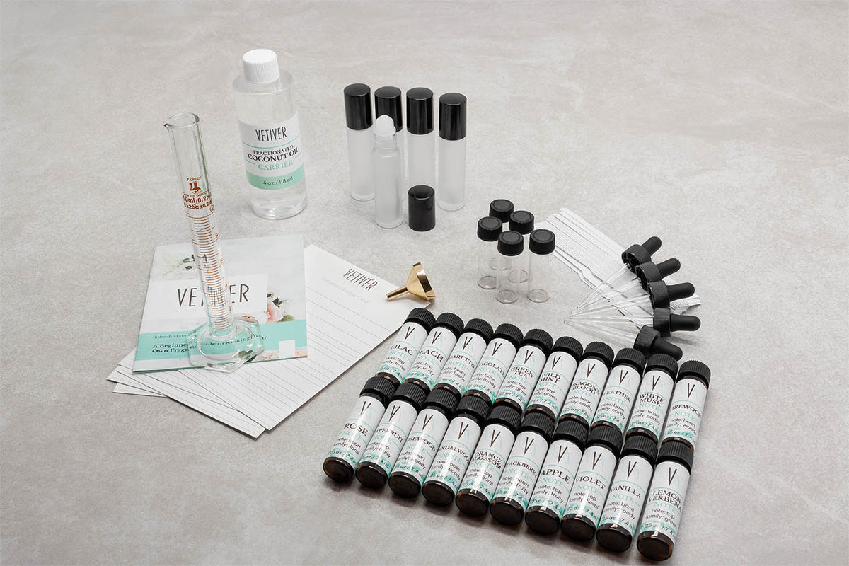 Perfume Kits: Create Your Own Perfume or Cologne - Vetiver Aromatics