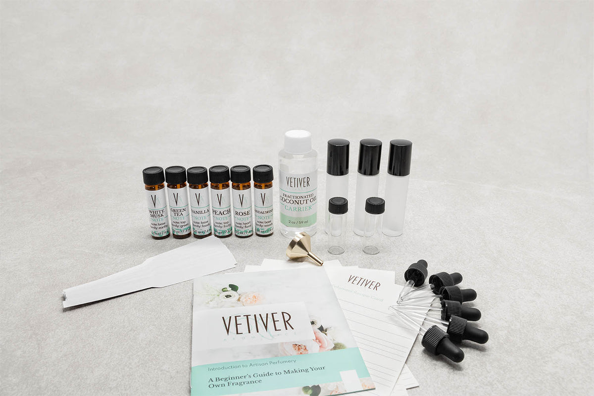 Perfume Kits: Create Your Own Perfume or Cologne - Vetiver Aromatics