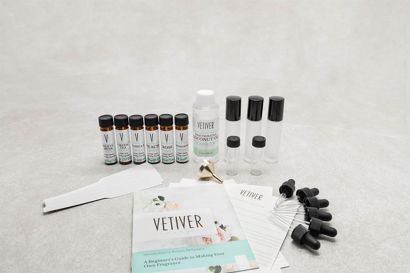 Perfume Kits: Create Your Own Perfume or Cologne - Vetiver Aromatics