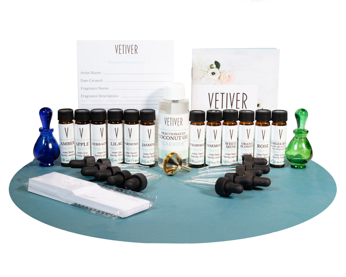 Perfume Kits: Create Your Own Perfume or Cologne - Vetiver Aromatics